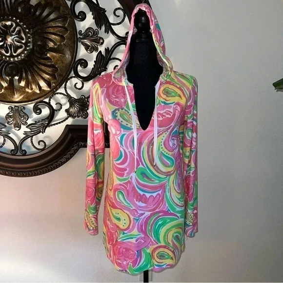 Lilly Pulitzer | Swim | Lilly Pulitzer Womens Bright Colored Hooded ...